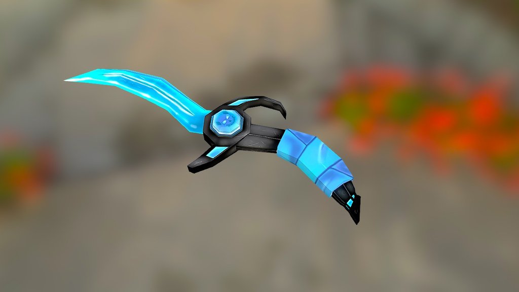 Ice Dagger - 3D model by jamie_catharsis [b08142d] - Sketchfab