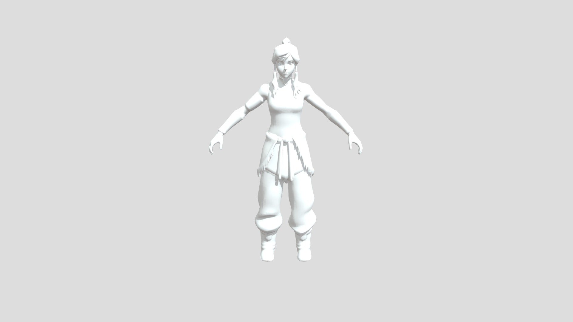 Korra Rigged / fortnite skin - Download Free 3D model by arthurkirpach ...