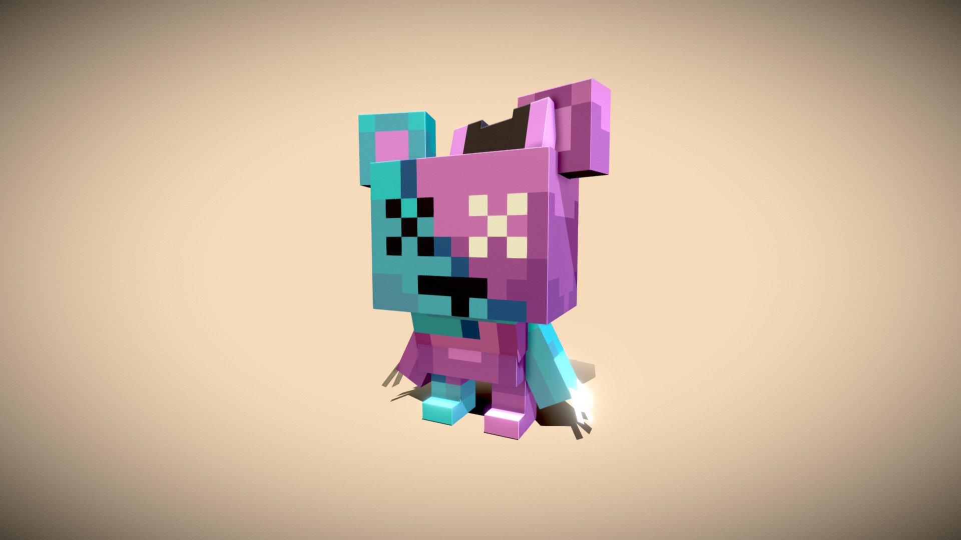 Udin made in Blockbench - 3D model by weewoo2636 [b081e40] - Sketchfab