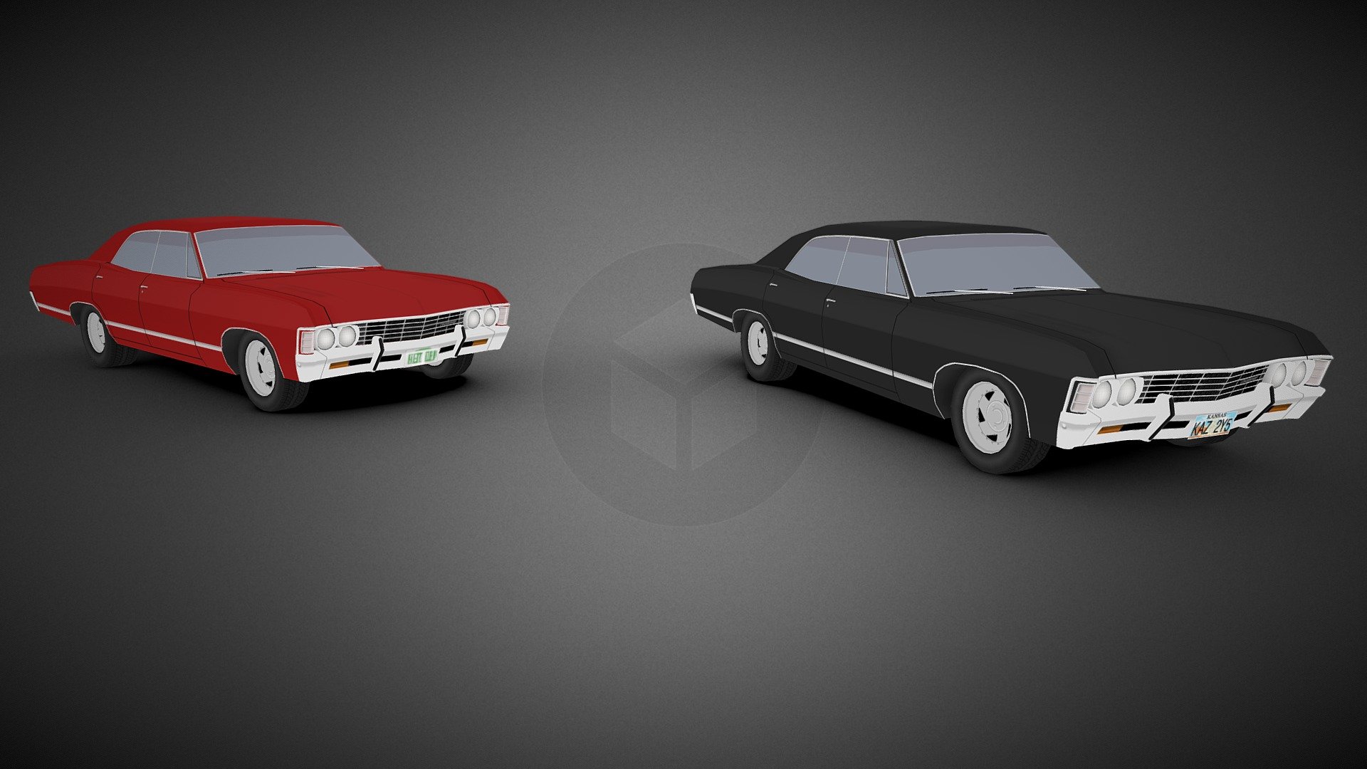 1967 Chevrolet Impala - 3D model by MrDanny [b082824] - Sketchfab