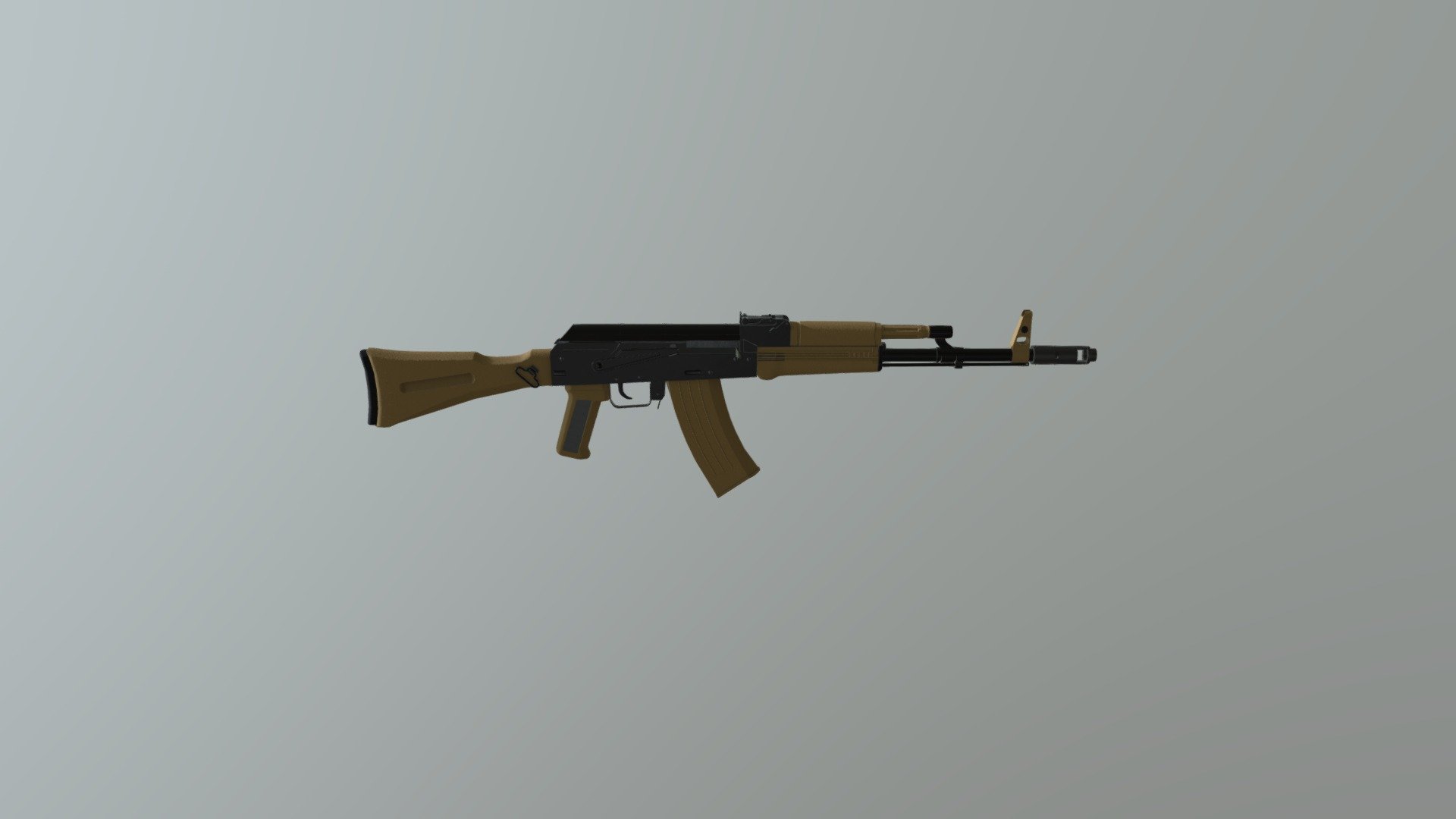 AK74M - 3D model by tasraven [b0839ea] - Sketchfab