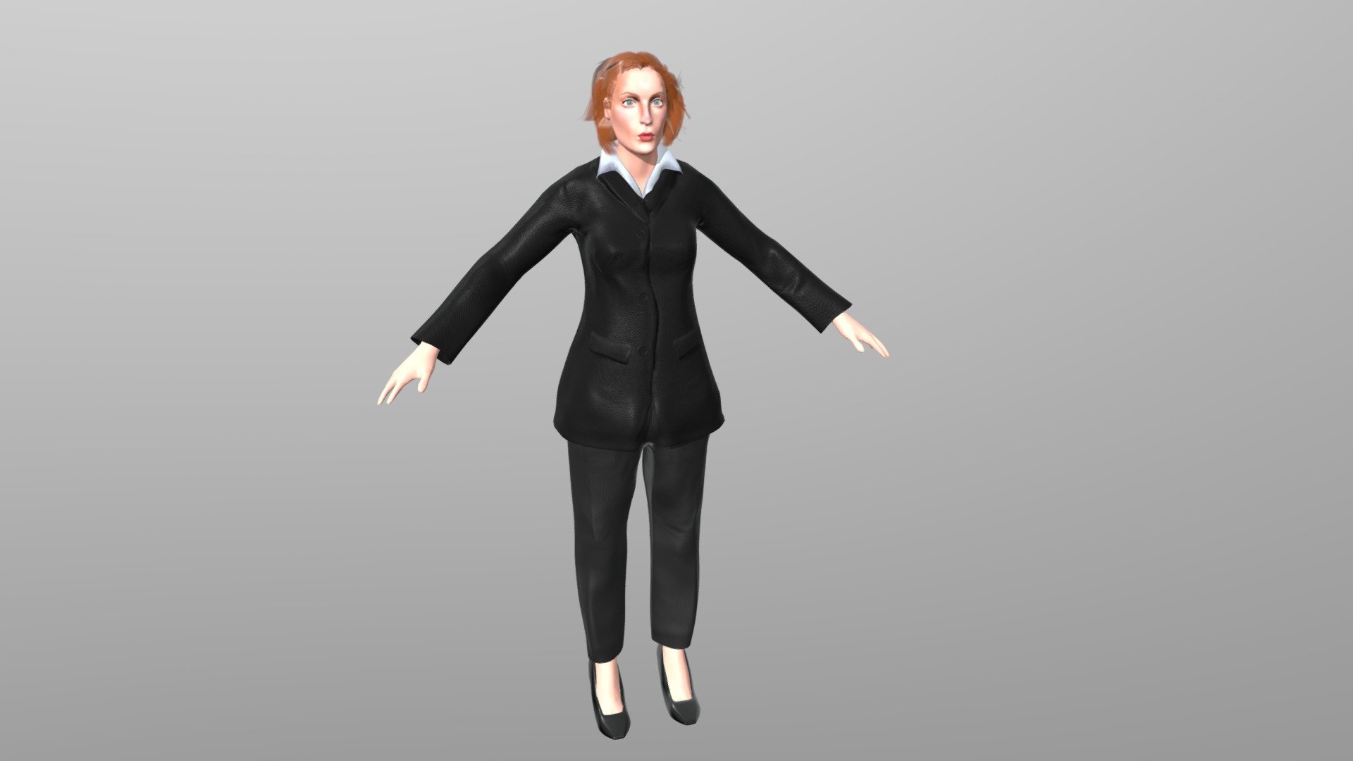 Dana Scully - 3D model by LadyAbigail [b083cb8] - Sketchfab