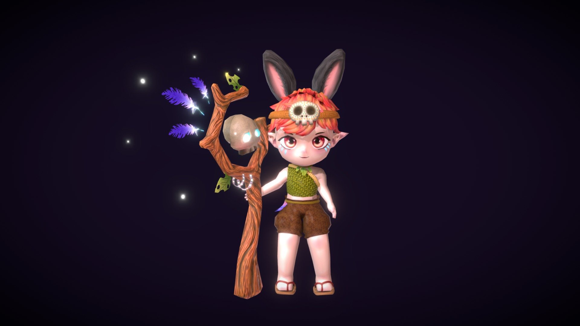 Bunny Fairy - 3D model by Cobie_Lau [b085878] - Sketchfab