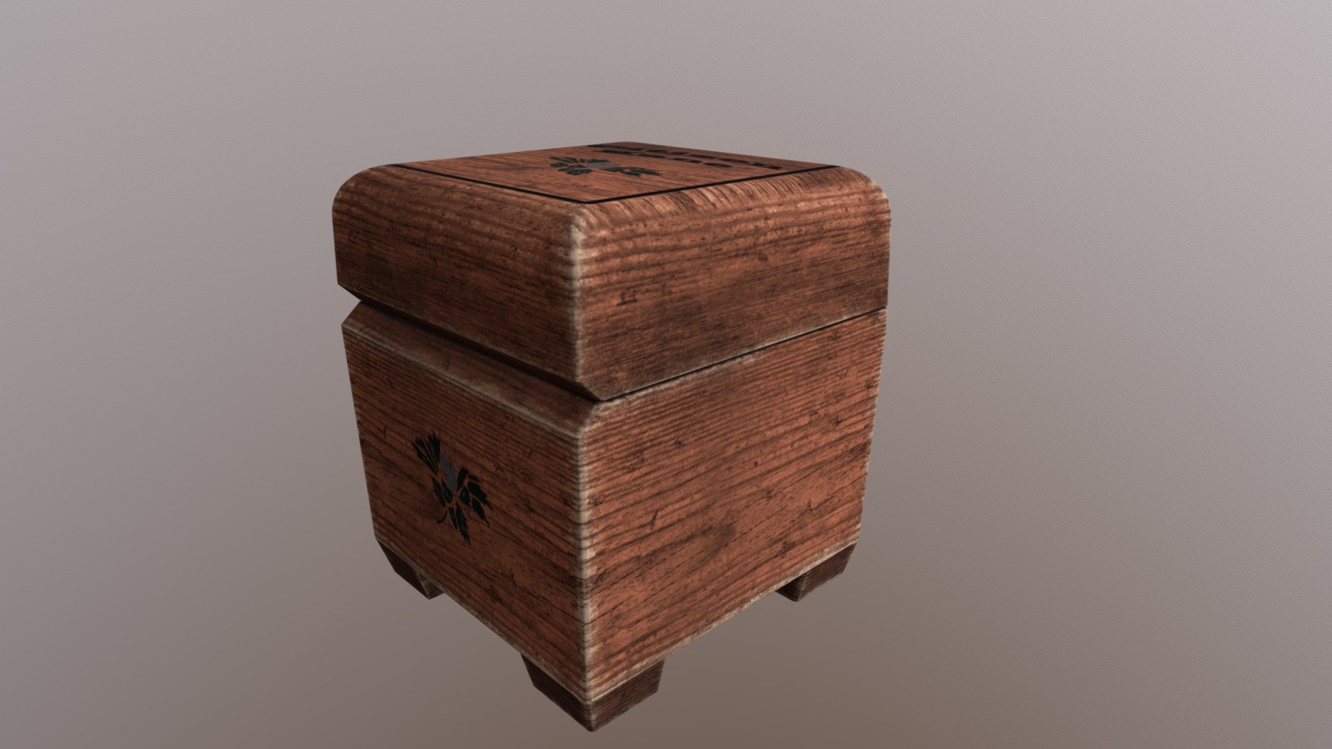 Decorative Box - 3D model by Mazrynth [b086524] - Sketchfab