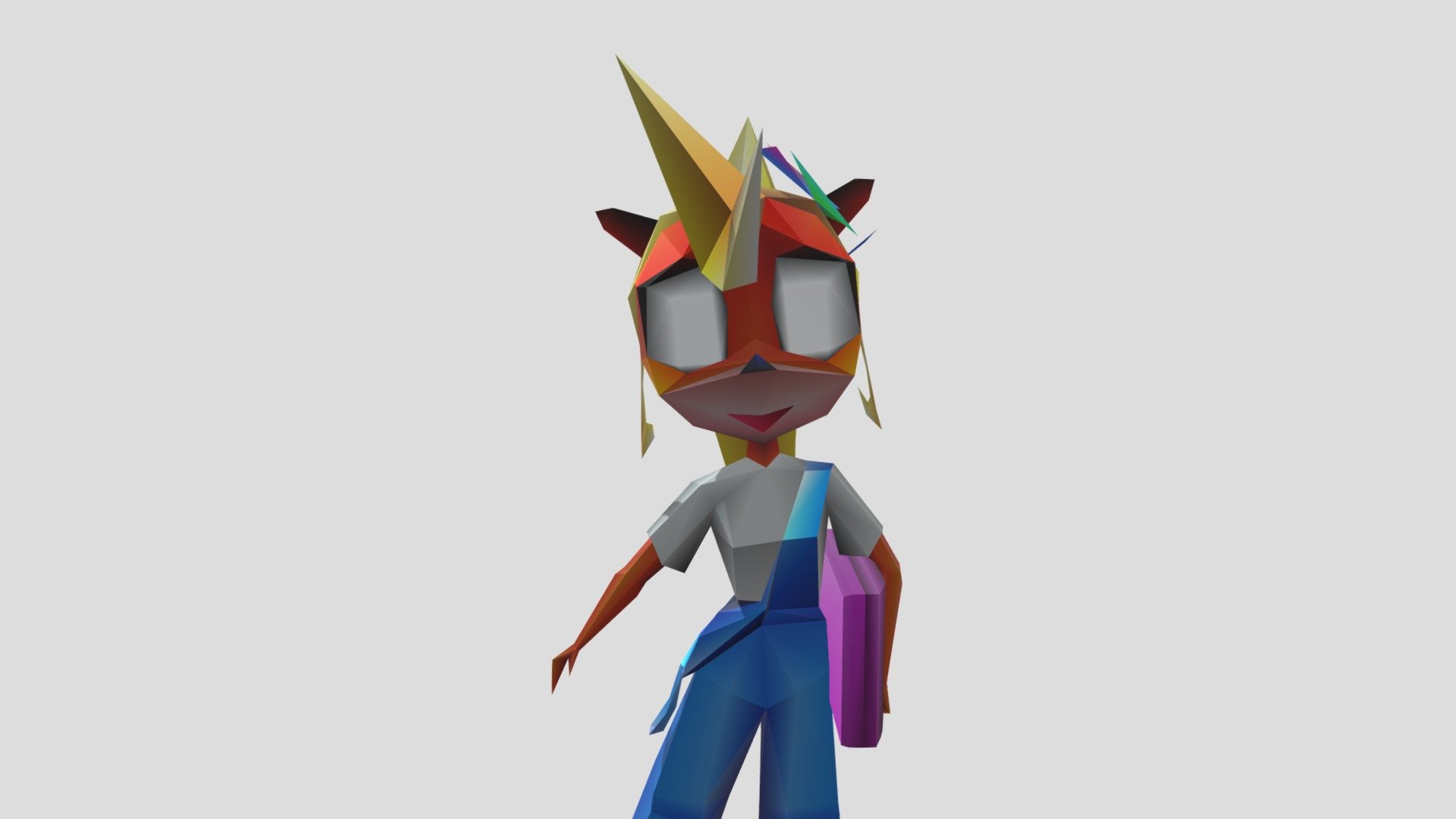 Coco Bandicoot ps1 model - Download Free 3D model by Izann2842_o ...