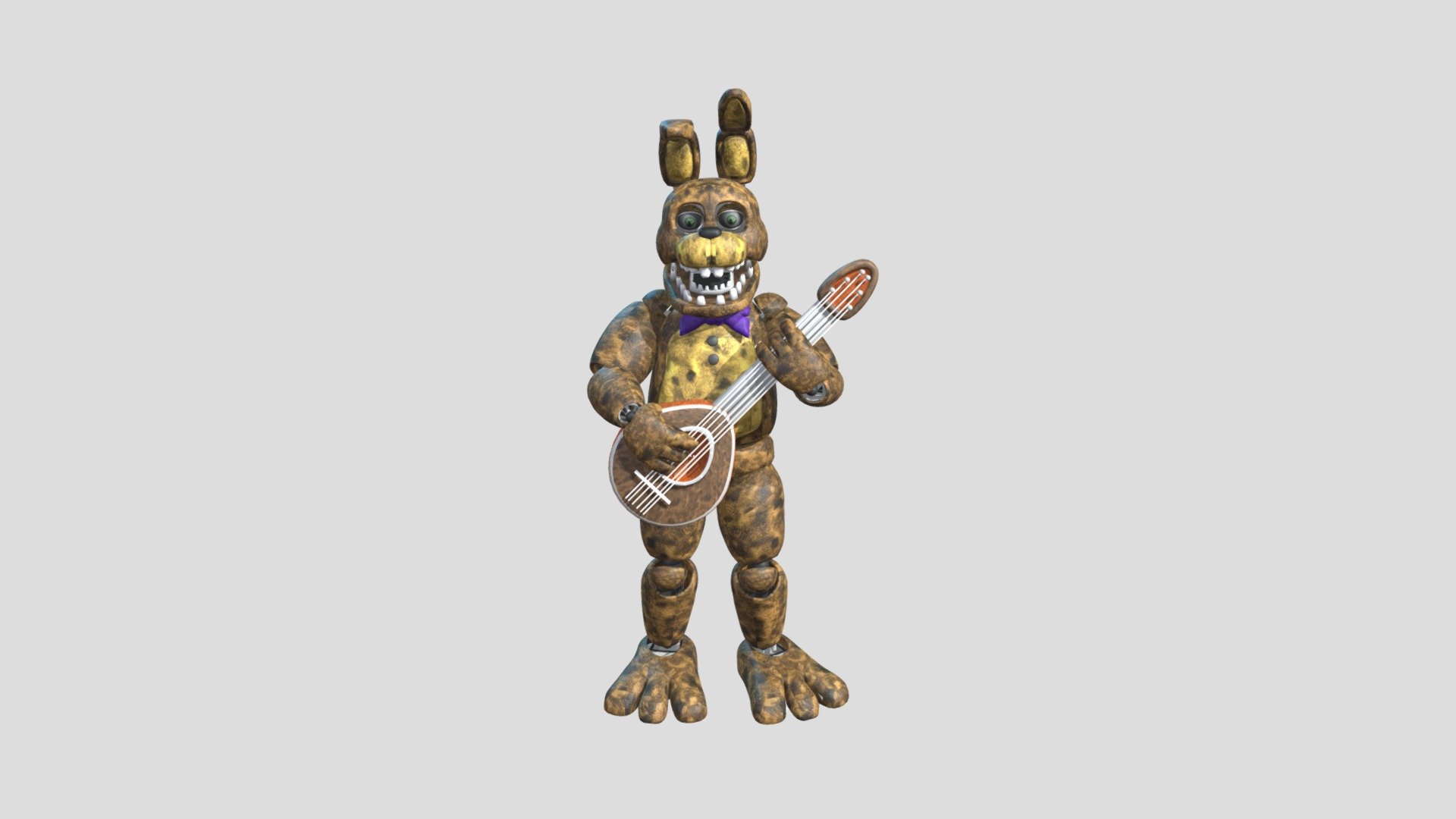 Unwithered Spring Bonnie - Download Free 3D model by Freddy_Fazbear ...