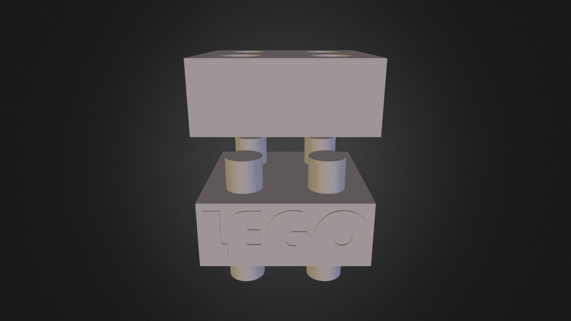 Lego button - 3D model by yotamvizel [b0878a0] - Sketchfab