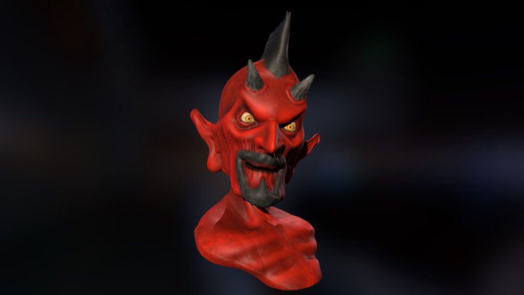 Mohawk Devil - 3D model by Richard Ruiz (@RichardRuiz) [b088c5f ...