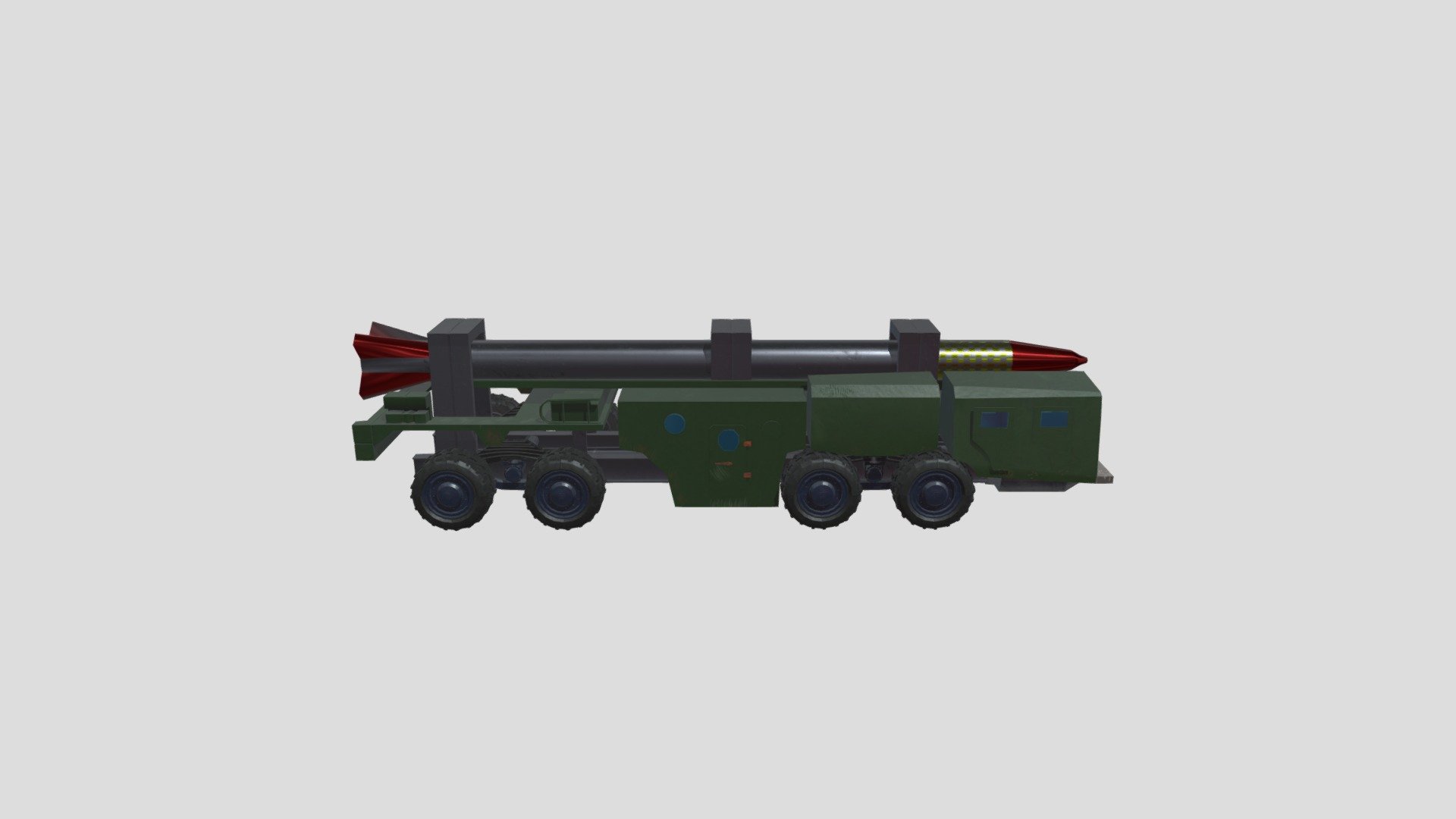 Scudd Missile Launcher - 3D model by maceron6 [b089586] - Sketchfab