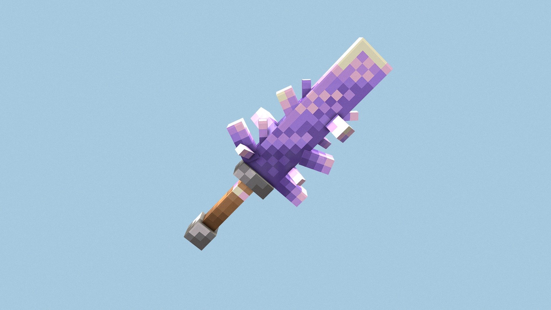 Amethyst Sword - 3D model by JuleWern (@julewernvvp) [b08b25a] - Sketchfab