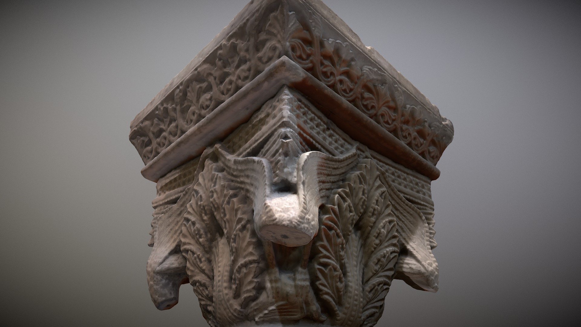 Romaans kapiteel - 3D model by erfgoed Utrecht (@Erfgoed.Utrecht ...