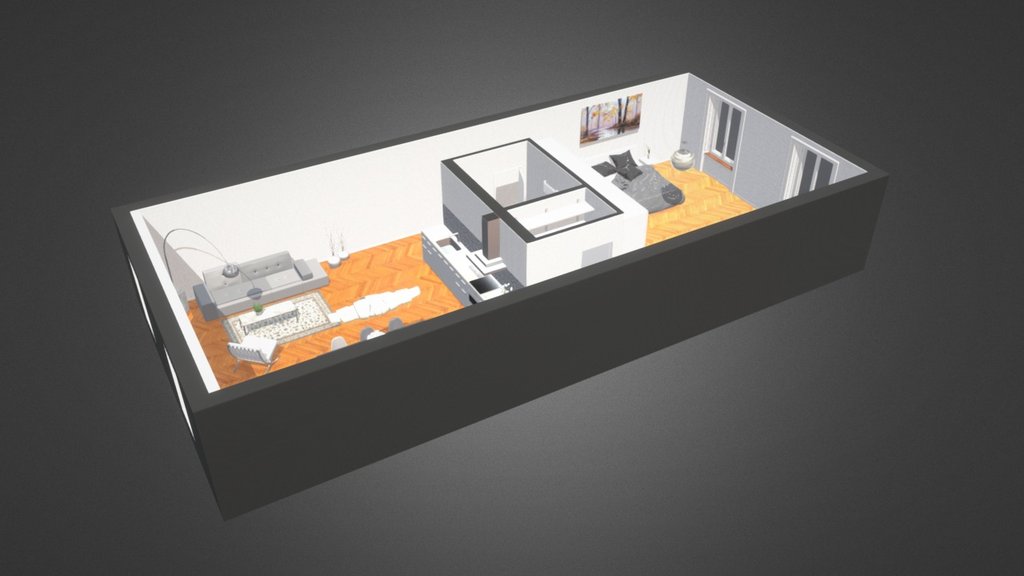 Loft - 3D model by 3dm_arch [b08e740] - Sketchfab