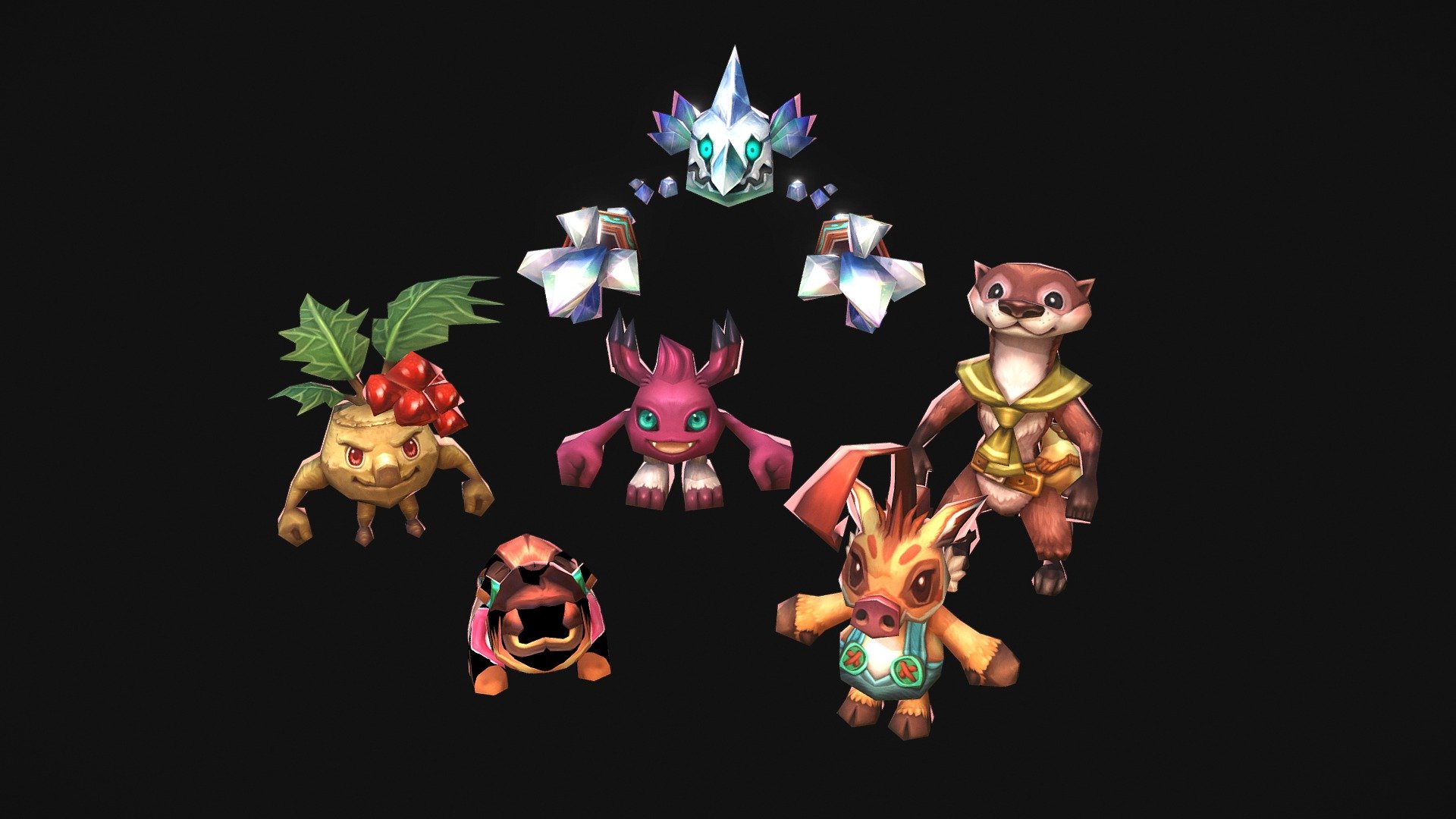 Little Creatures - 3D model by Eunyoung Gwon (@dawkinsia) [b08eda6 ...