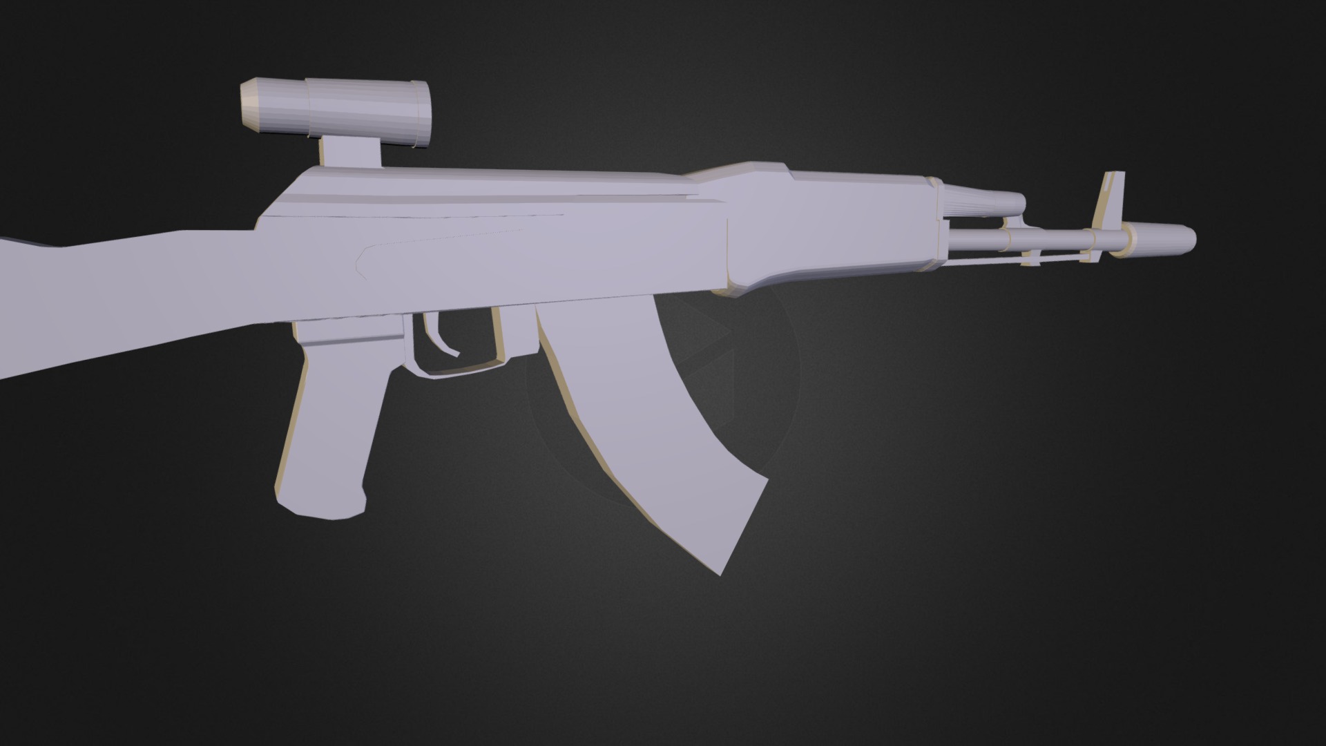 Ak103 - 3D model by mattiaronco [b08ee22] - Sketchfab