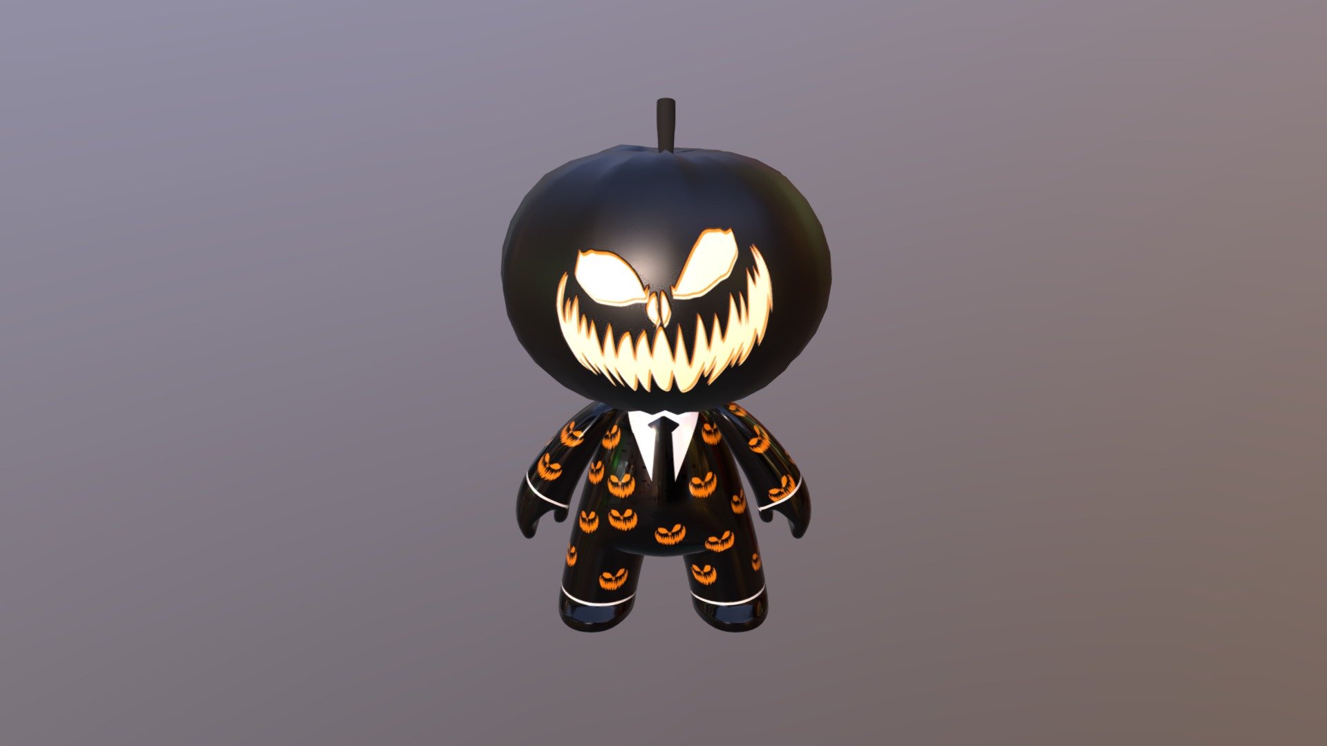 Pumpkin man - 3D model by Juanmasnk [b08f404] - Sketchfab