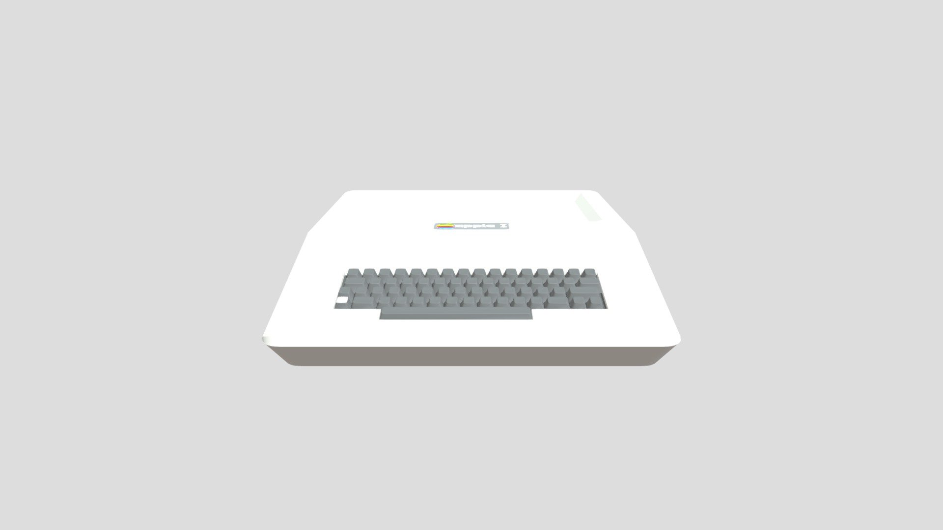 Apple II 1977 - 3D model by bigboivr [b08fa86] - Sketchfab