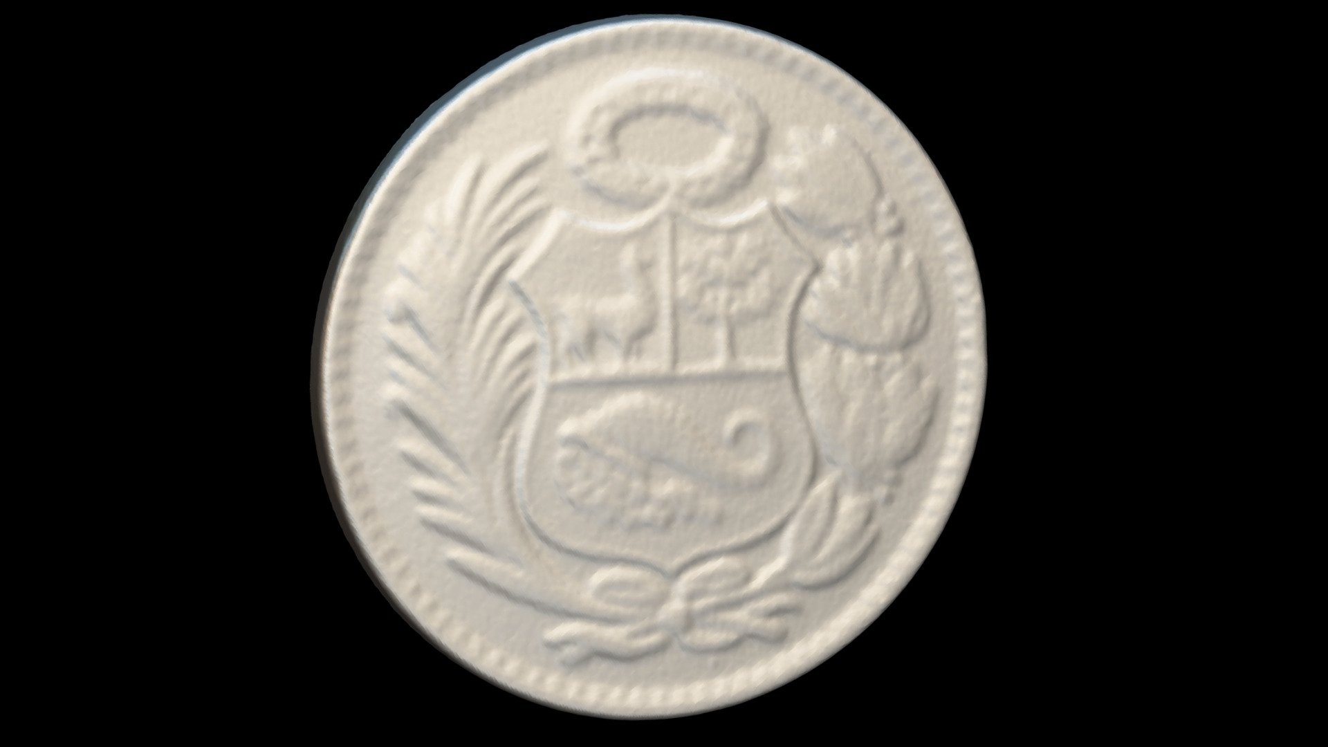 Revopoint Mini - old Peruvian coin - 3D model by Benoît Rogez ...