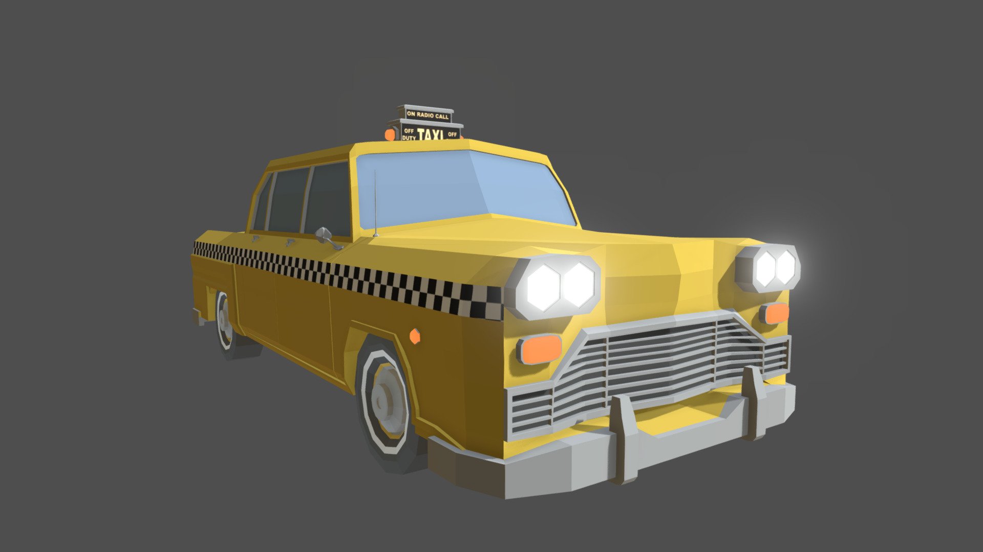 New York Taxi - 3D model by Hanesto [b093823] - Sketchfab