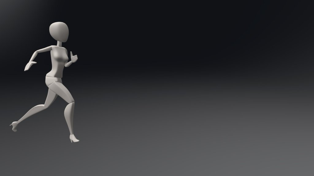 Runniing - 3D model by llllline [b098ea7] - Sketchfab