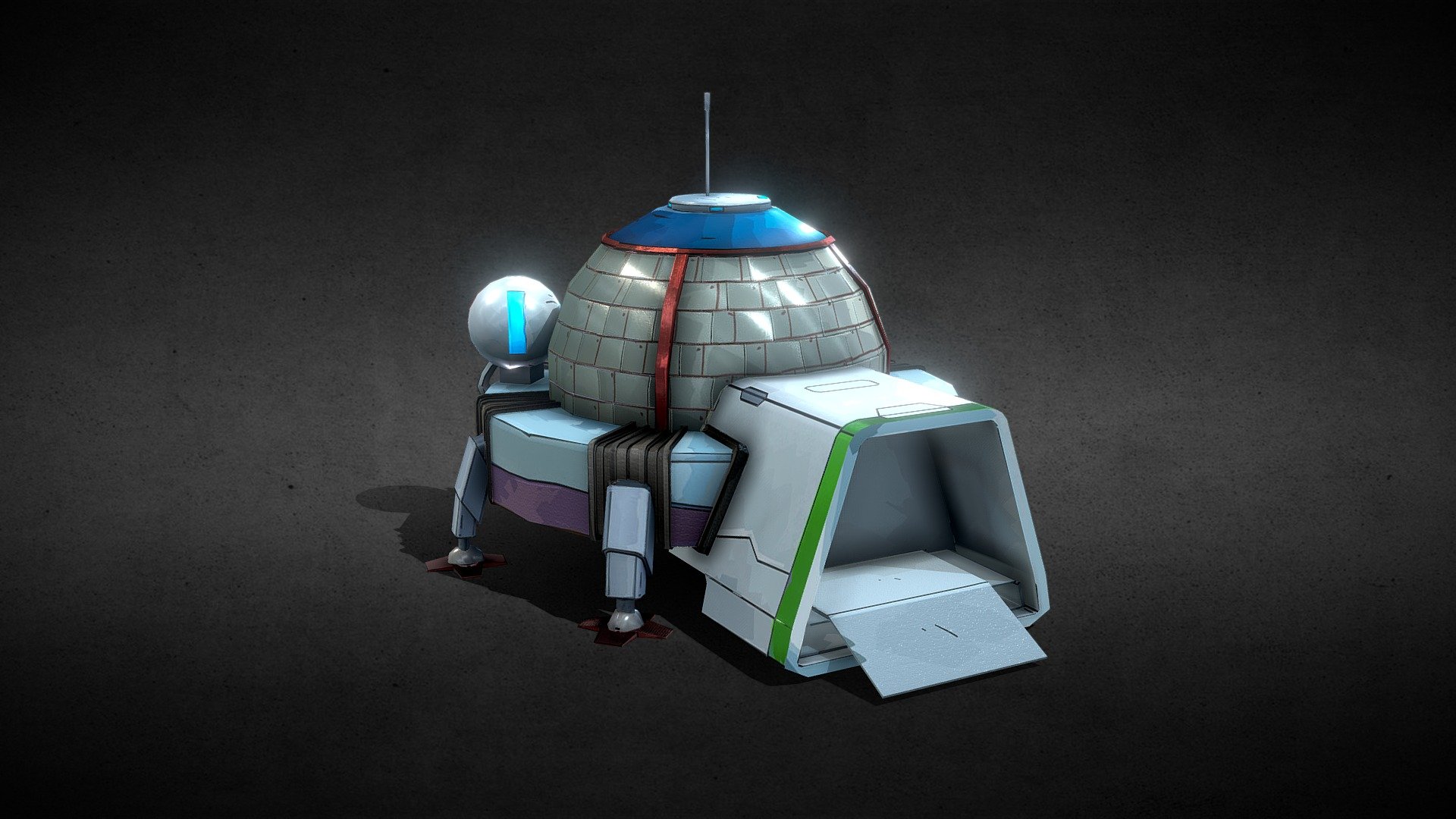Command Center Lvl4 - 3D model by landsofazolite [b099802] - Sketchfab