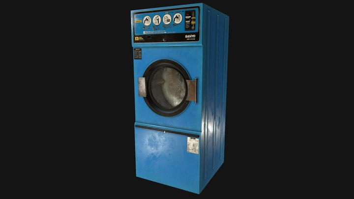 Laundromat 3D models - Sketchfab