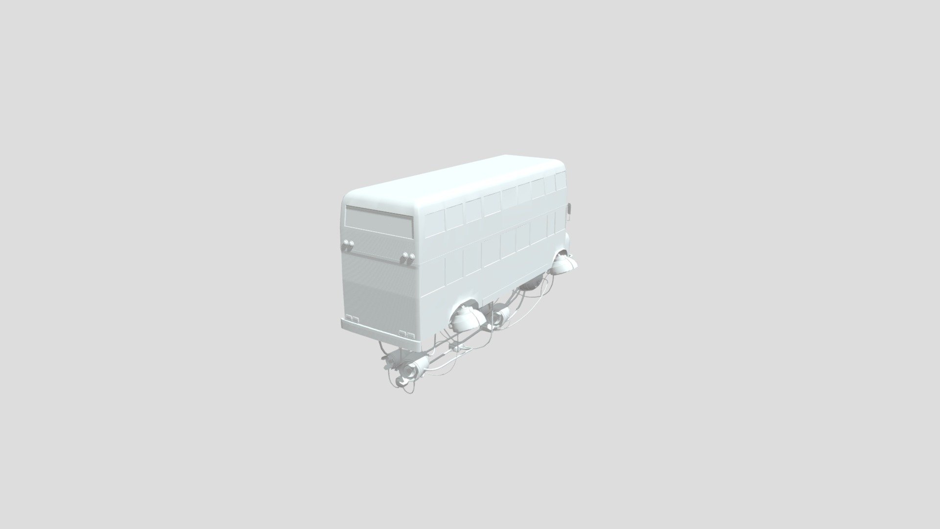 3D Double Decker Bus - 3D model by sajib.dey77 [b099b72] - Sketchfab