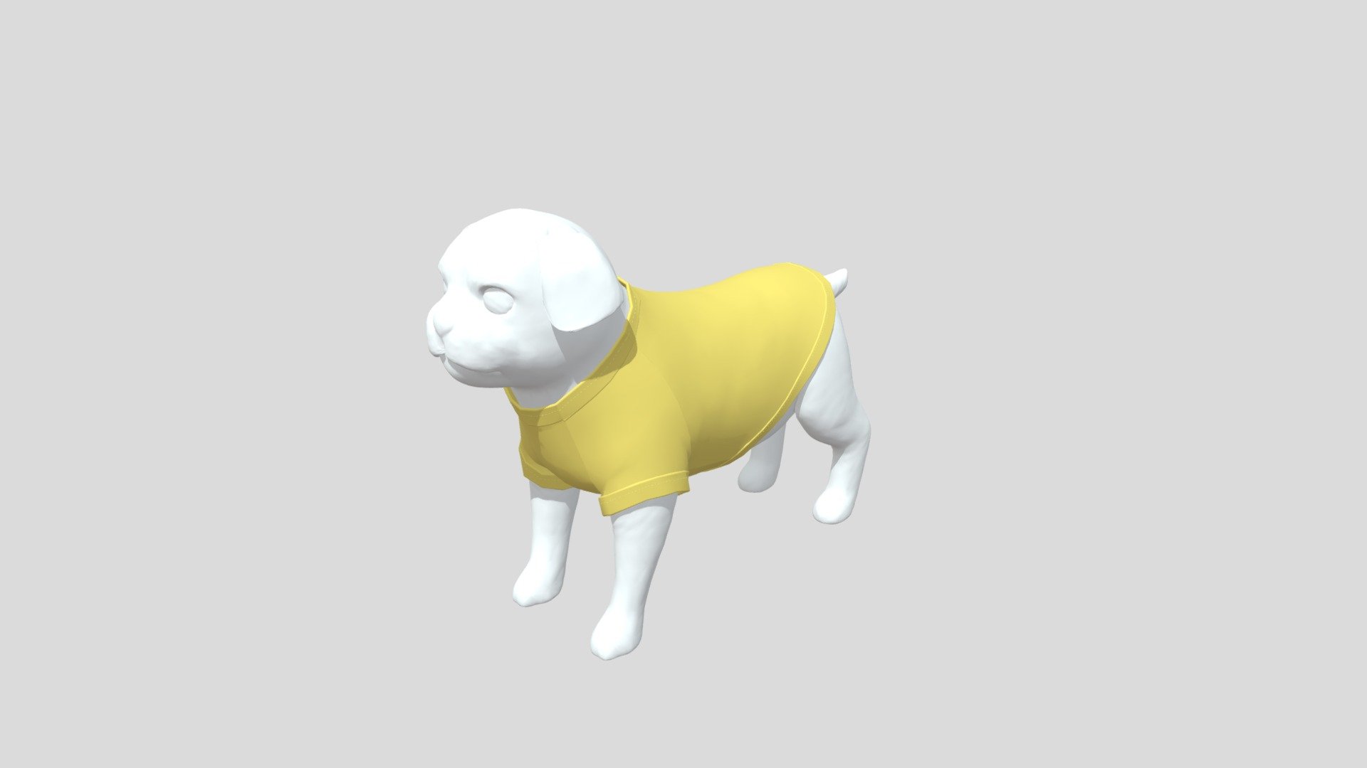 Dog T - 3D model by guramani [b09c208] - Sketchfab