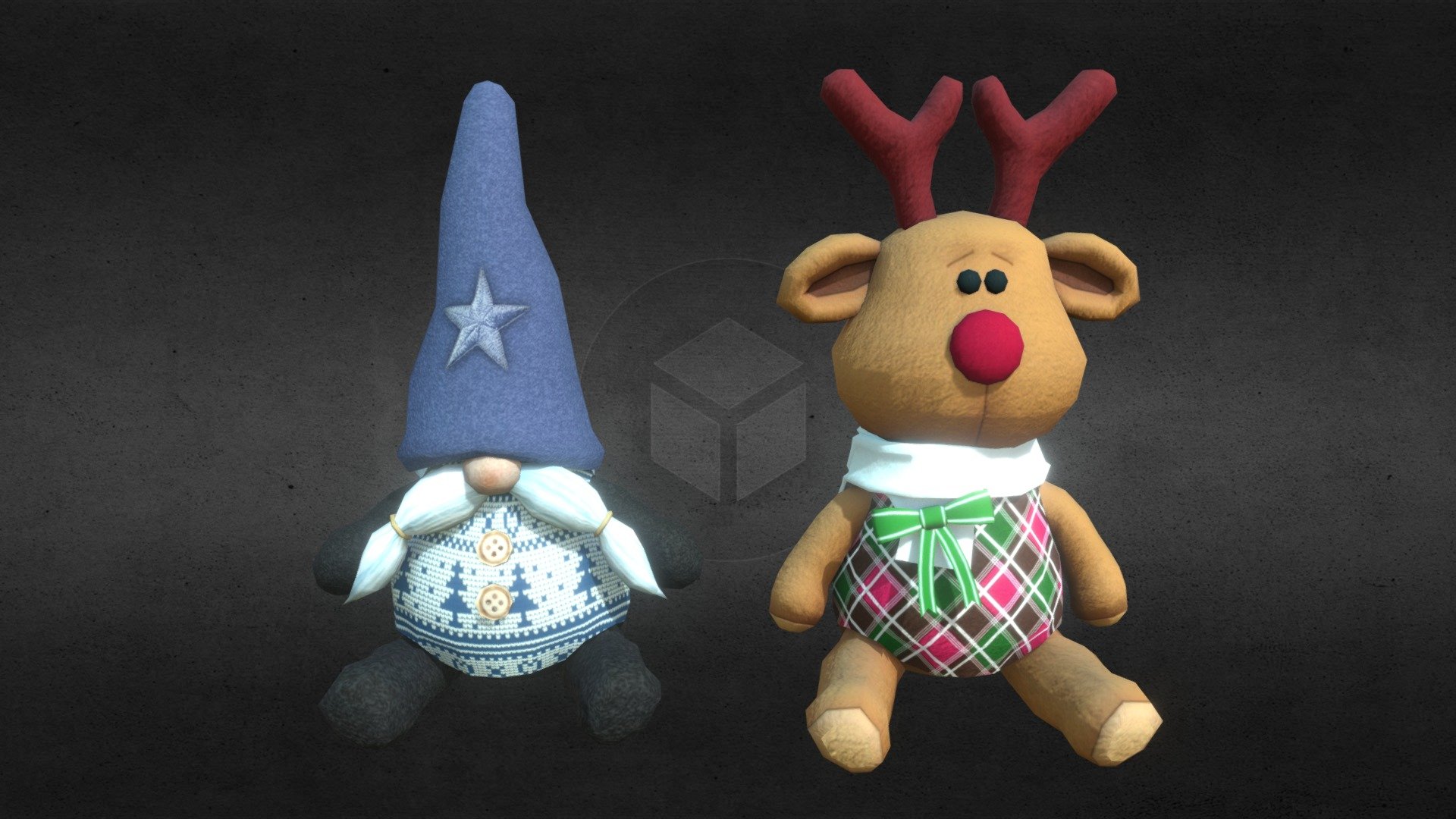 Teddies low poly - Download Free 3D model by David Montaña (@David55504 ...