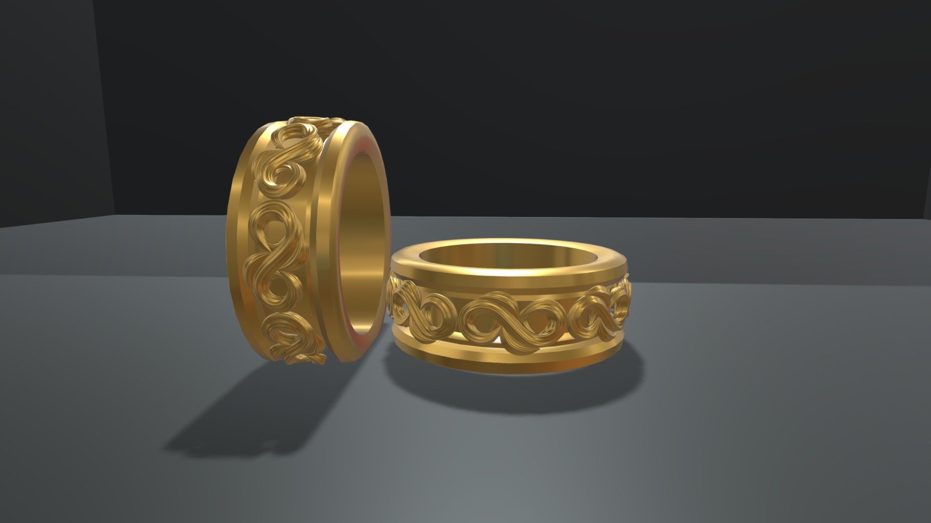 golden ring - Download Free 3D model by yalman (@yalmanpourvatan ...