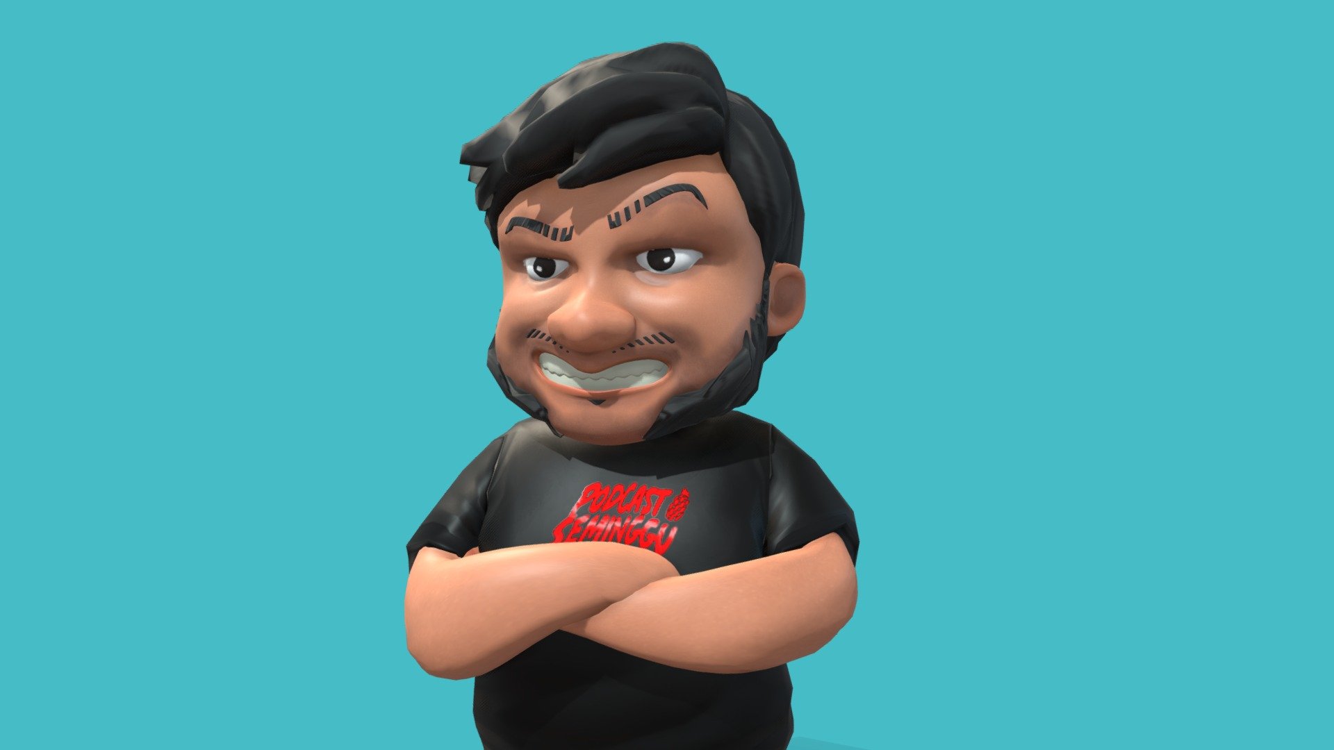 Awwe Podcast Seminggu - 3D model by Muzlimin (@seful.muslimin) [b0a1b8c ...