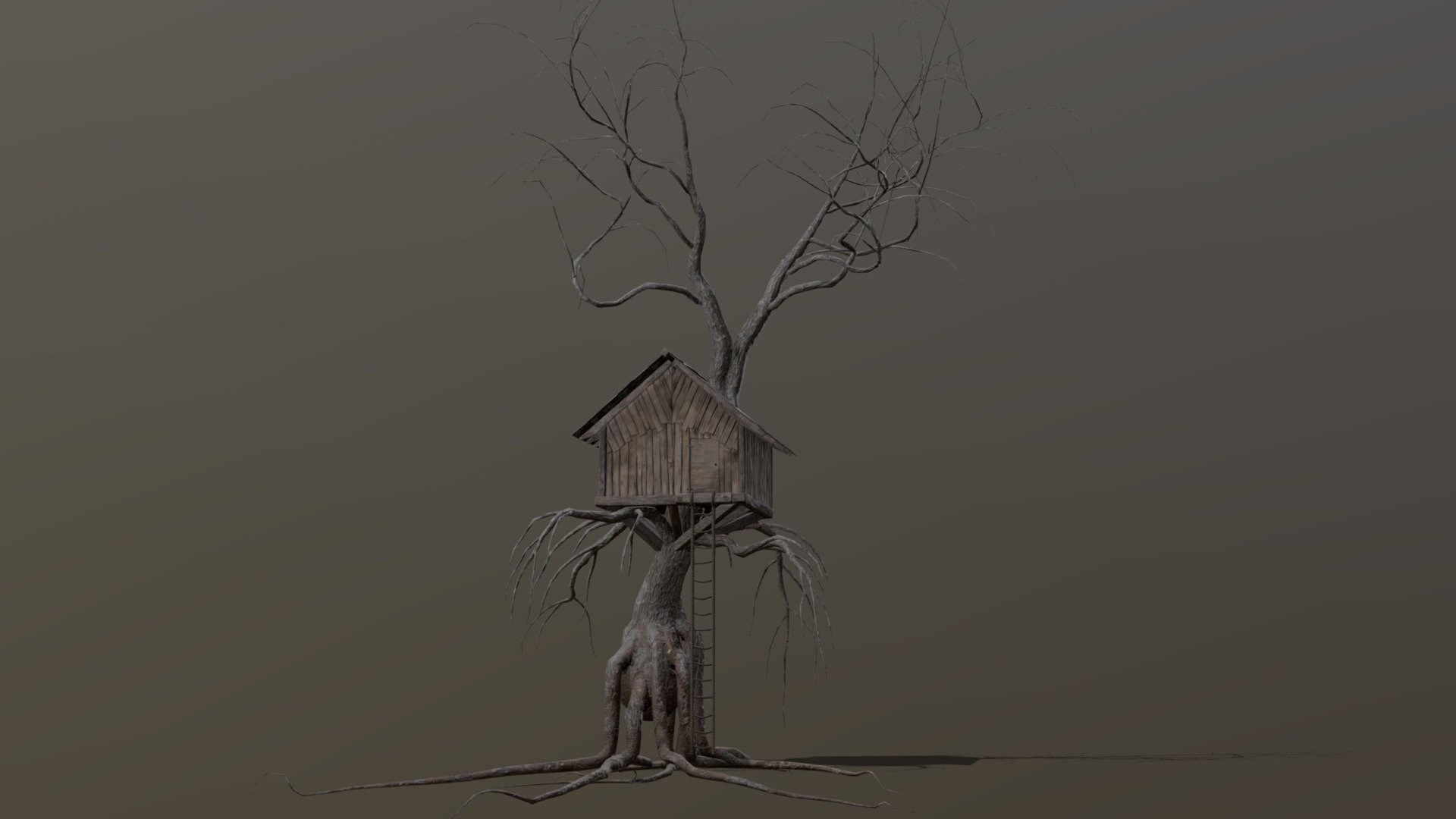 Tree House - 3D model by markhoffman [b0a3602] - Sketchfab