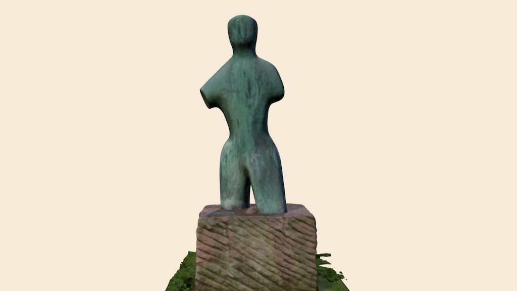 Peter Haak, Erkelenz, "Torso" 1958 - 3D model by Frank Maraite ...