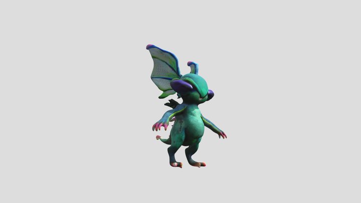 Alien-baby 3D models - Sketchfab