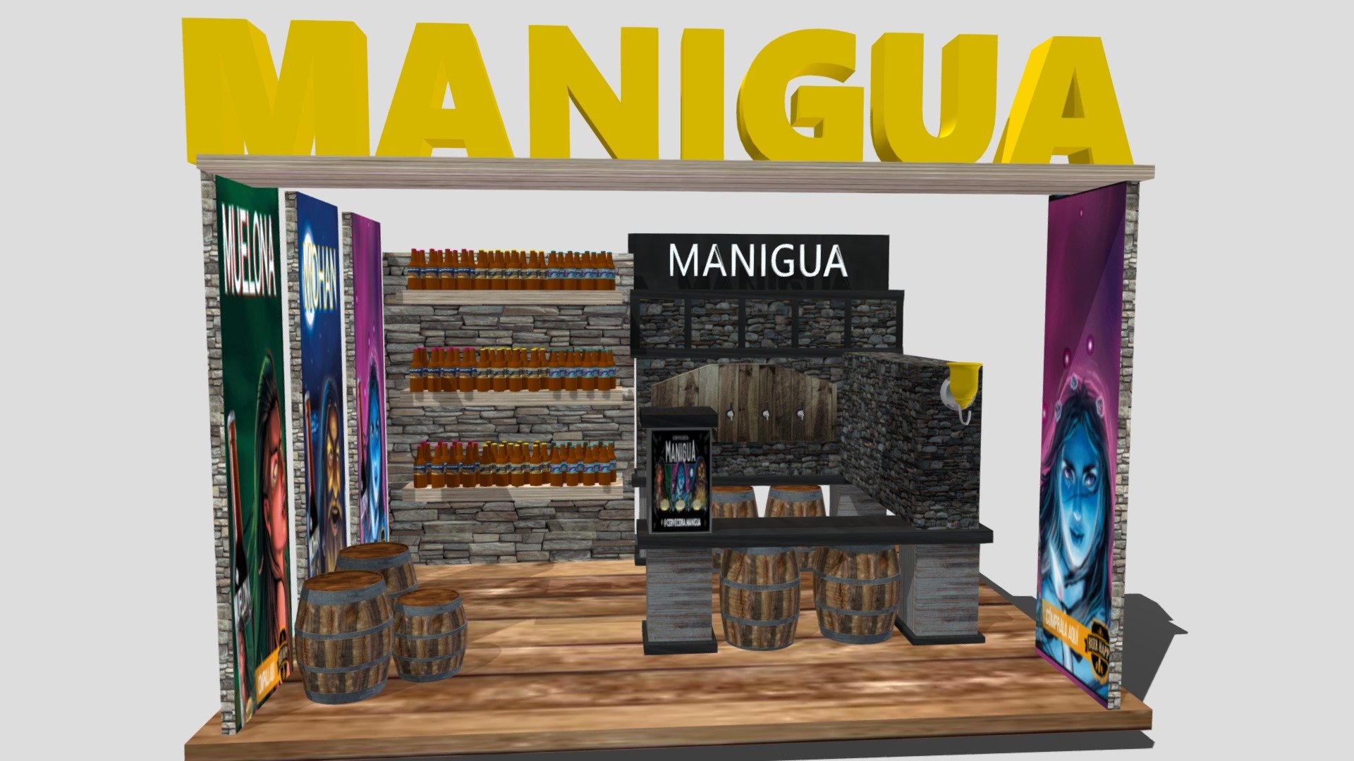 Manigua - 3D model by ltagp [b0a587a] - Sketchfab