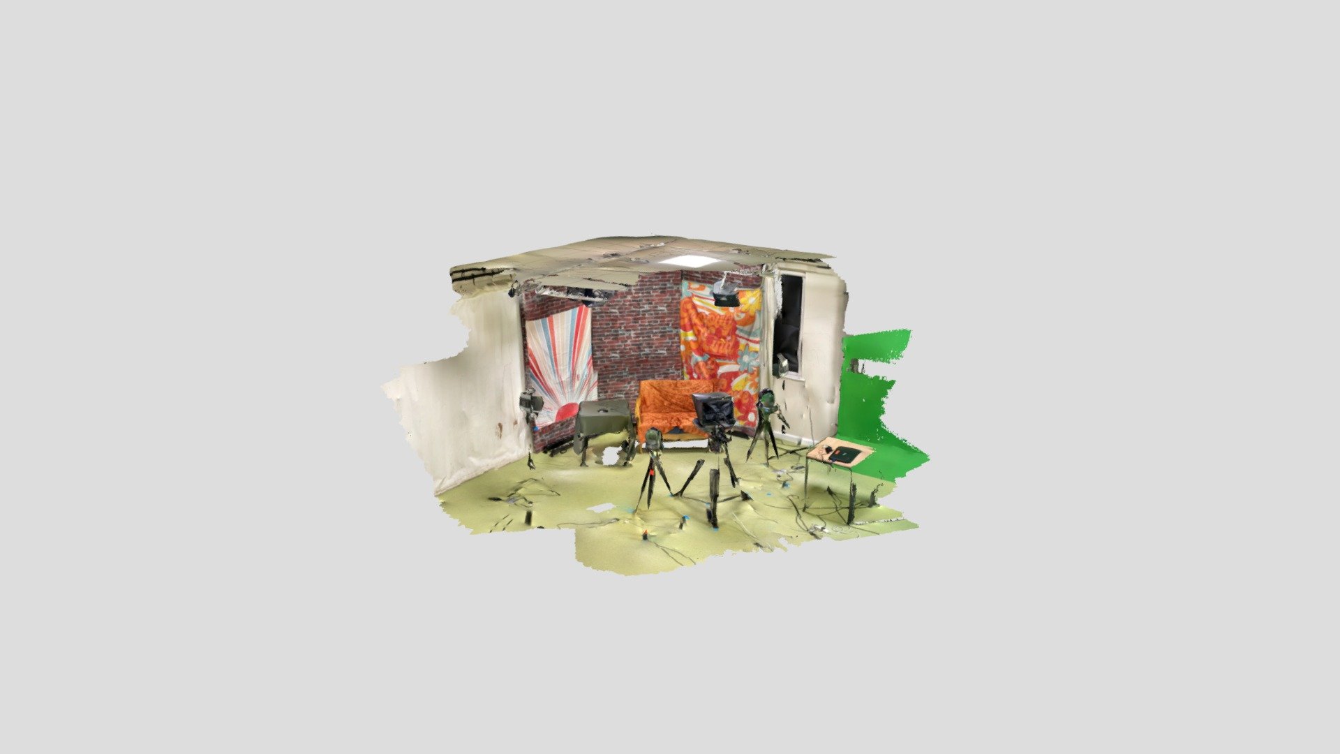 TV Studio set - Download Free 3D model by ashley.middleton1 [b0a7c9b ...