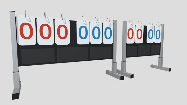 Scoreboard 3D models - Sketchfab