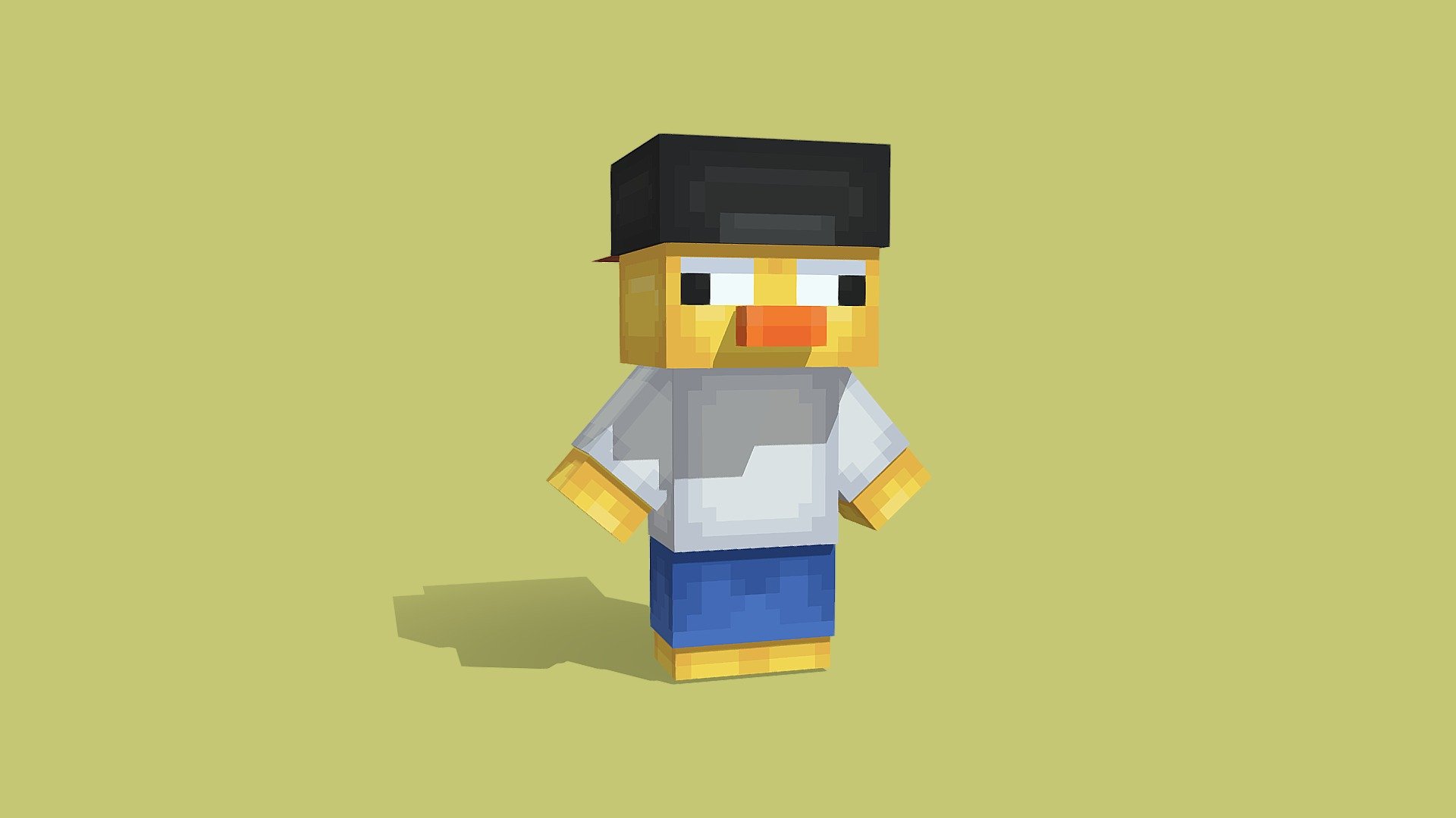 Buck' | Minecraft NPC/Boss - 3D model by Yorz3D [b0a88e4] - Sketchfab