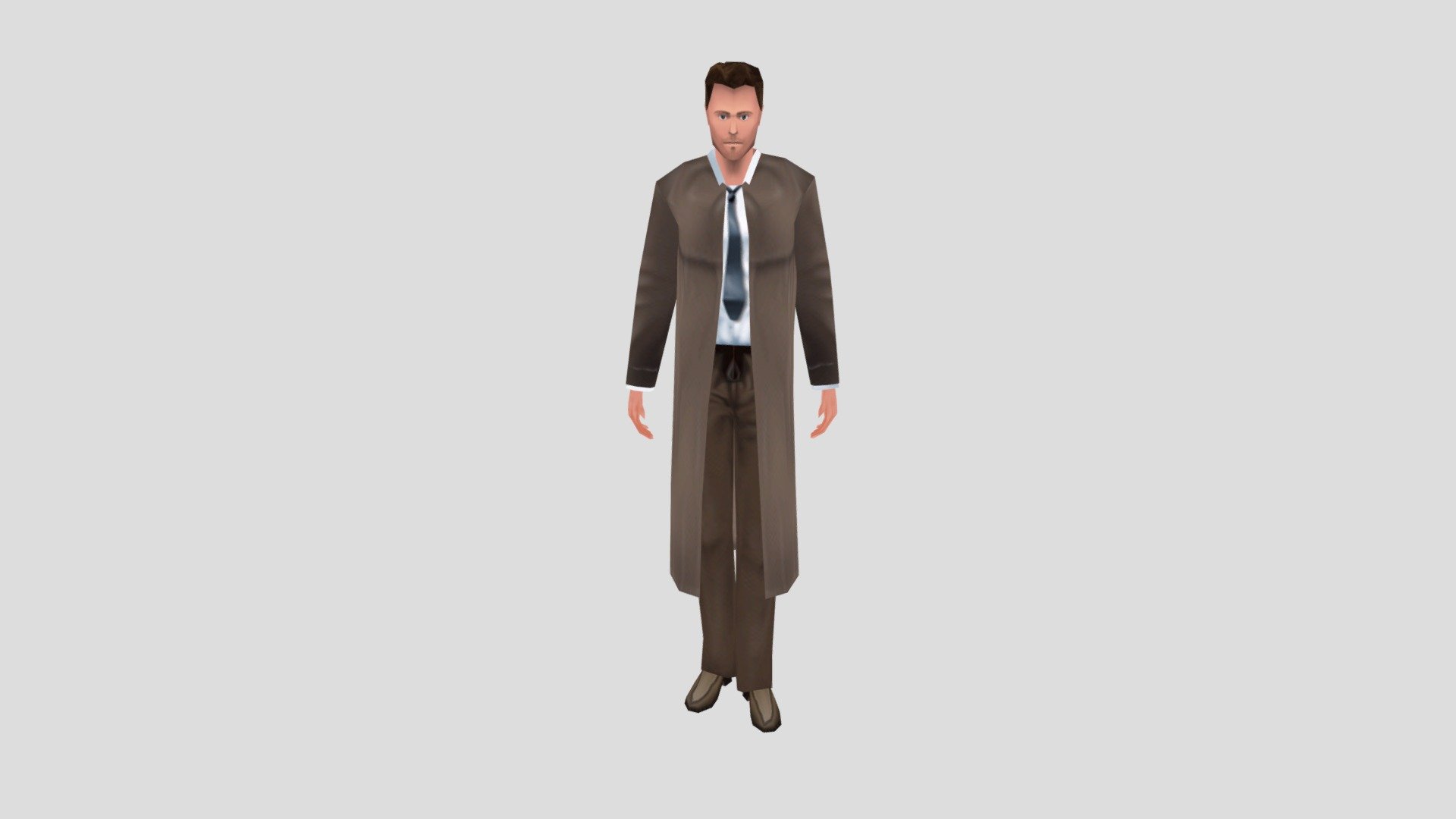Detective Brent Halligan - Download Free 3D model by acryliccatalyst ...