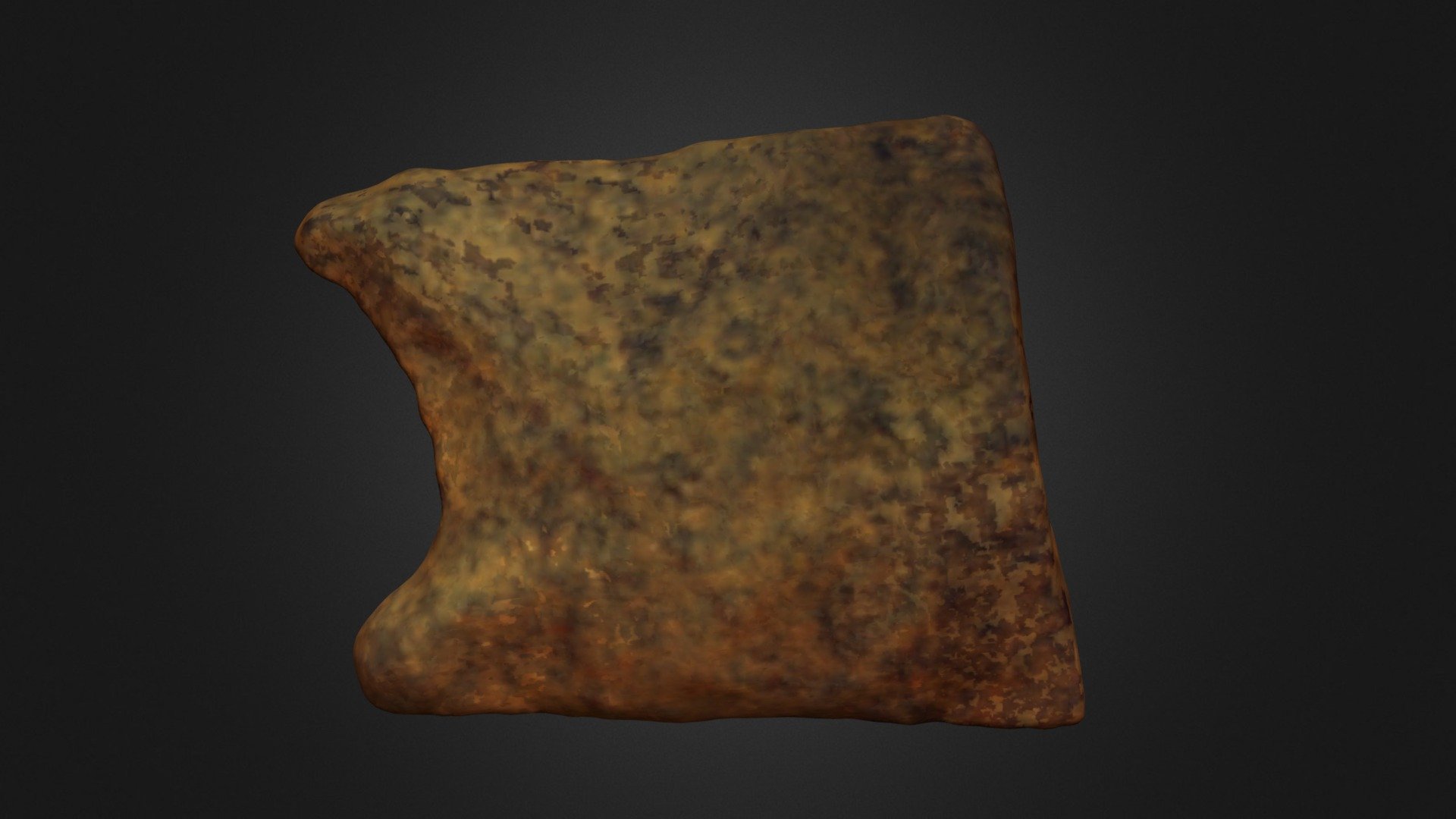 DdJf-9 Late Paleo Lanceolate Point Base - 3D model by Lakehead ...