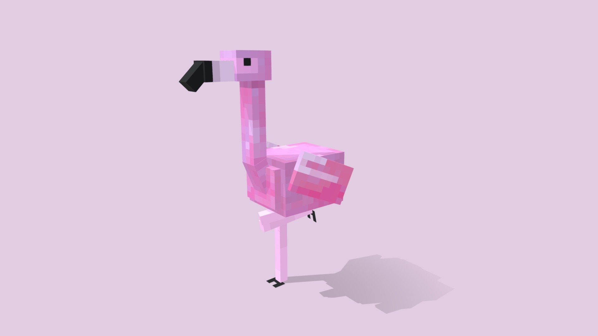 Flamingo - 3D model by LeBryce [b0a9cd0] - Sketchfab