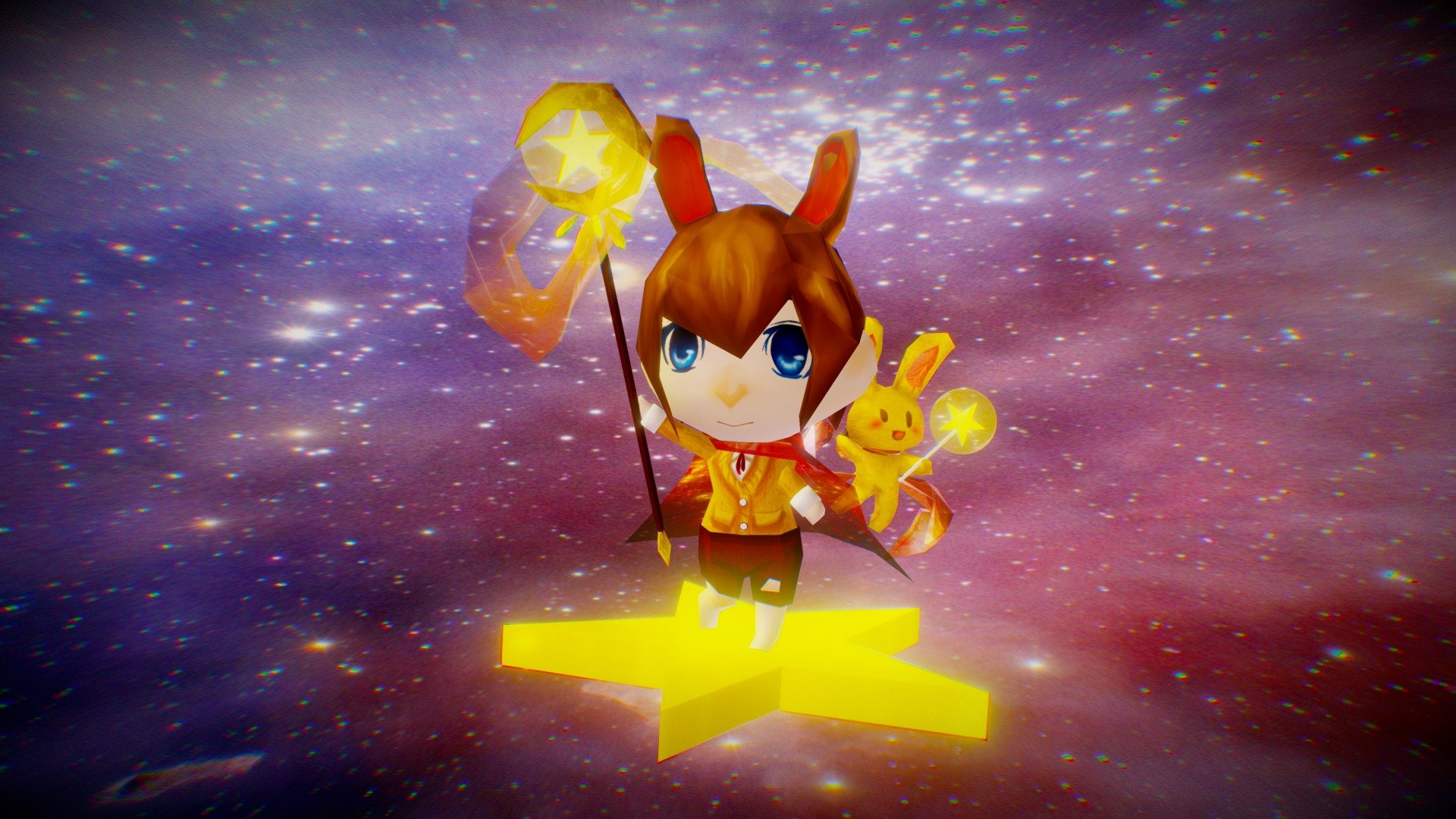 Star Magician - 3D model by pokemom386 [b0ac092] - Sketchfab