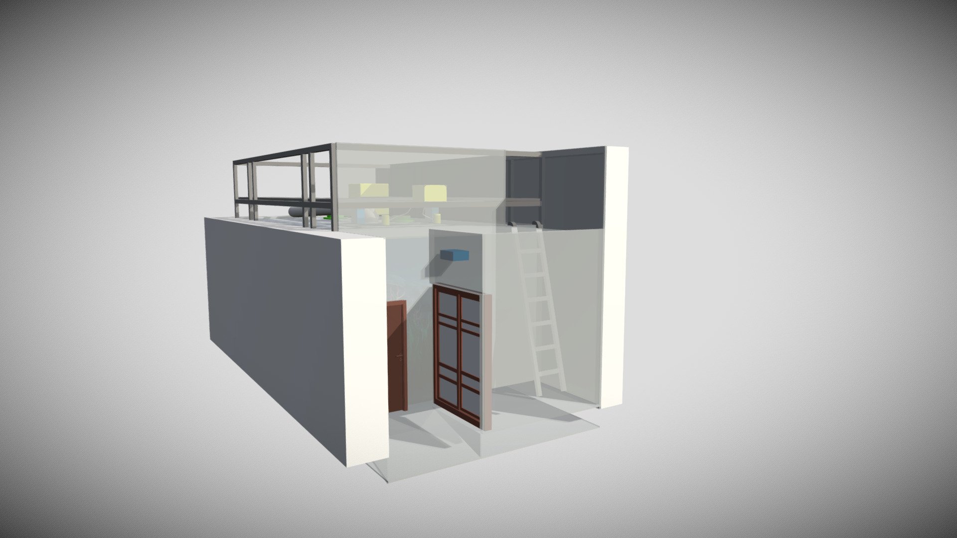 projection room_Op-02 - 3D model by Artist profile (@rajvi1) [b0ace9a ...