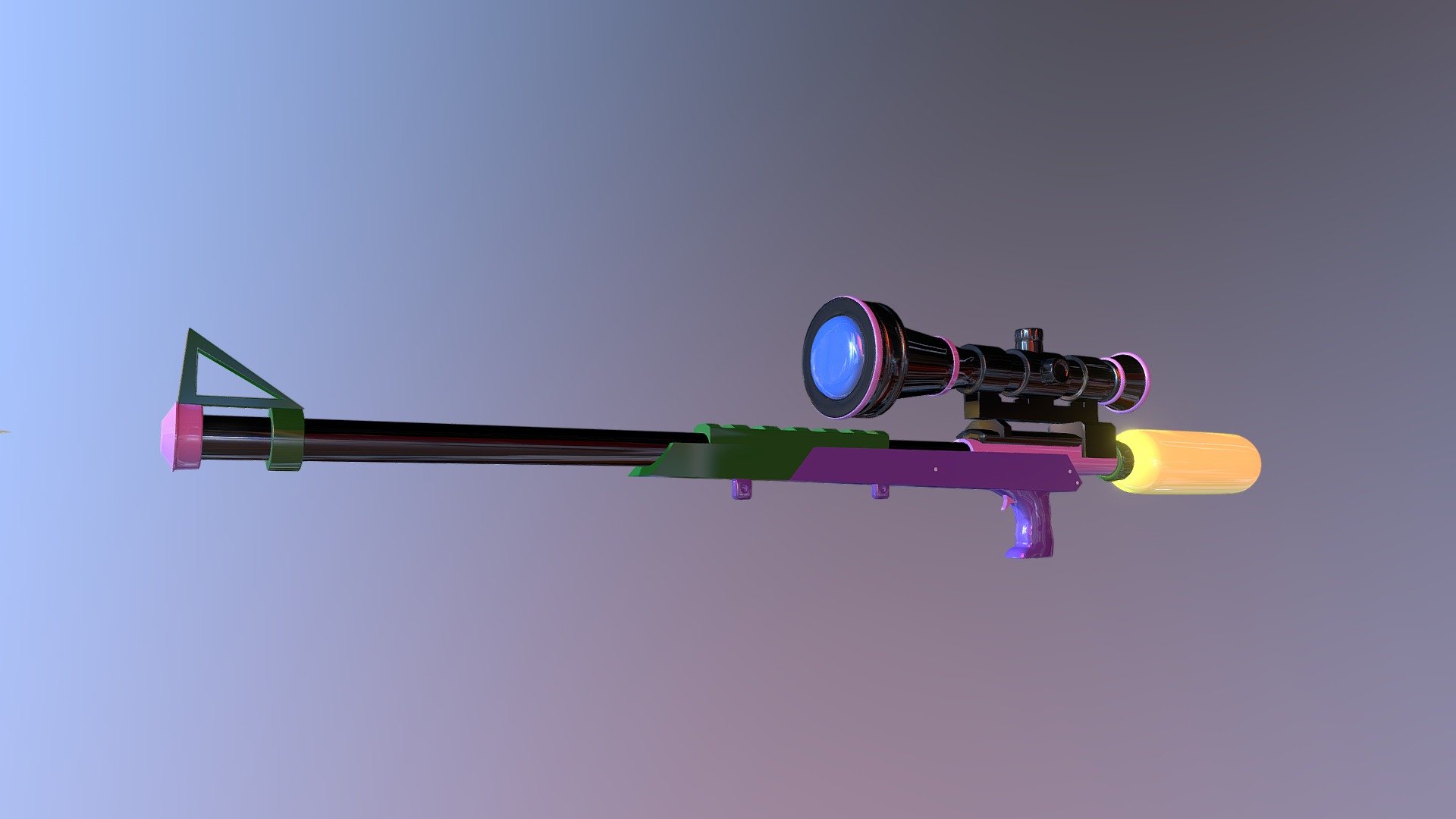 Splatoon Sniper - 3D model by Rafamodela3D (@rafagar68) [b0ad57b ...