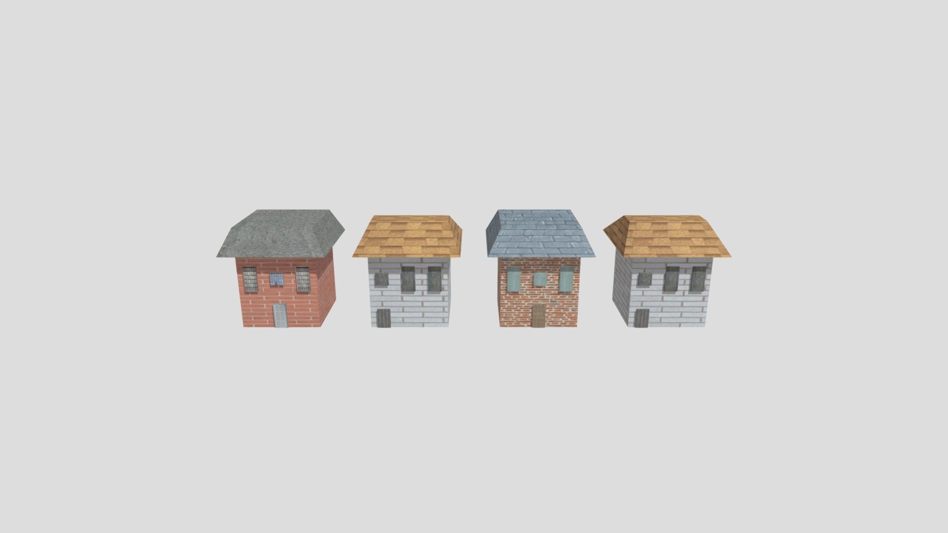 Lab 8 Basic Building Texturing 3d Model By Forsanxl [b0afa49] Sketchfab