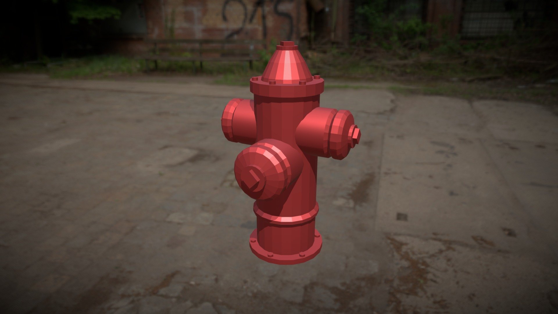 Fire Hydrant - Download Free 3D model by Jordon.T [b0afc96] - Sketchfab