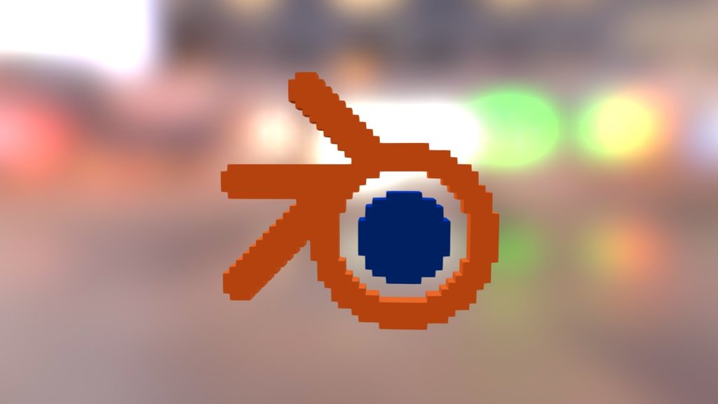 Blender Logo - Download Free 3D model by ZentoZekto [b0b0959] - Sketchfab