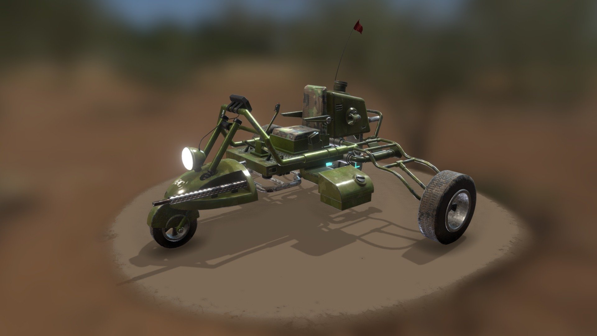 Jet-Buggy - 3D model by GcSozzi [b0b0b5a] - Sketchfab