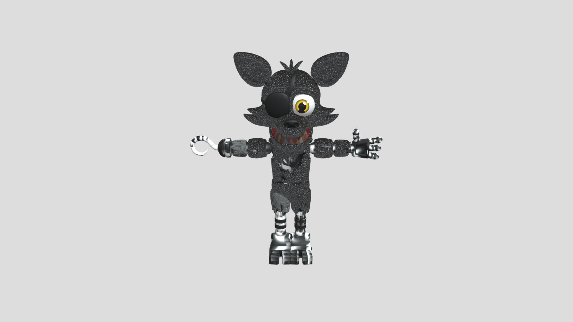 Foxy - Download Free 3D model by Gutbear (@Moltenboi124) [b0b0e38] - Sketchfab