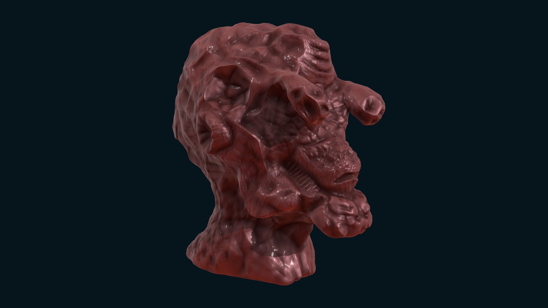 Alien - Blender free scuplt session - Download Free 3D model by ...
