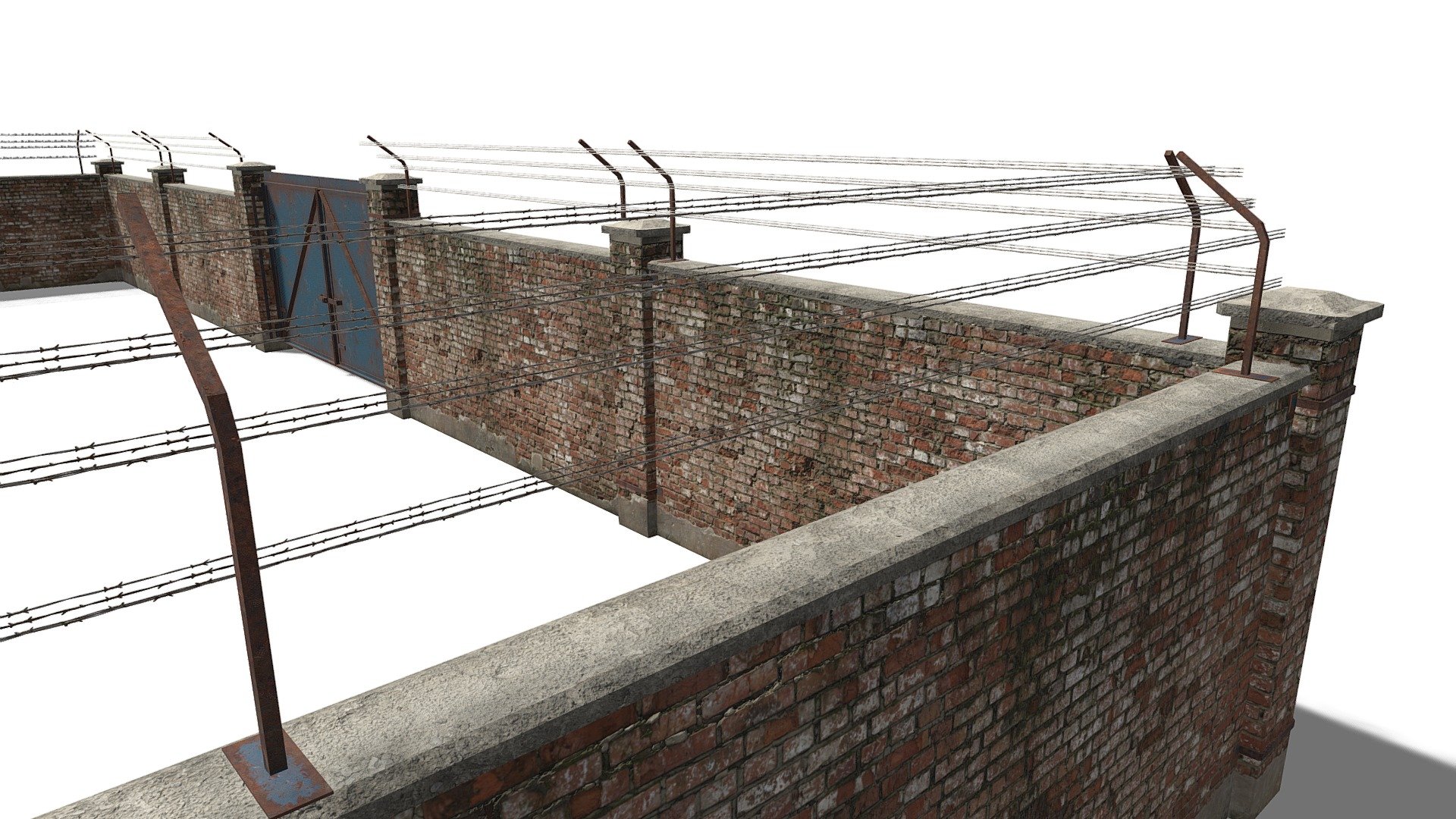 Exterior Security Wall - Buy Royalty Free 3D model by Studio Lab ...